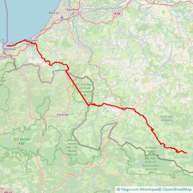 La route des cols Hendaye Larrau - Guide du Pays Basque